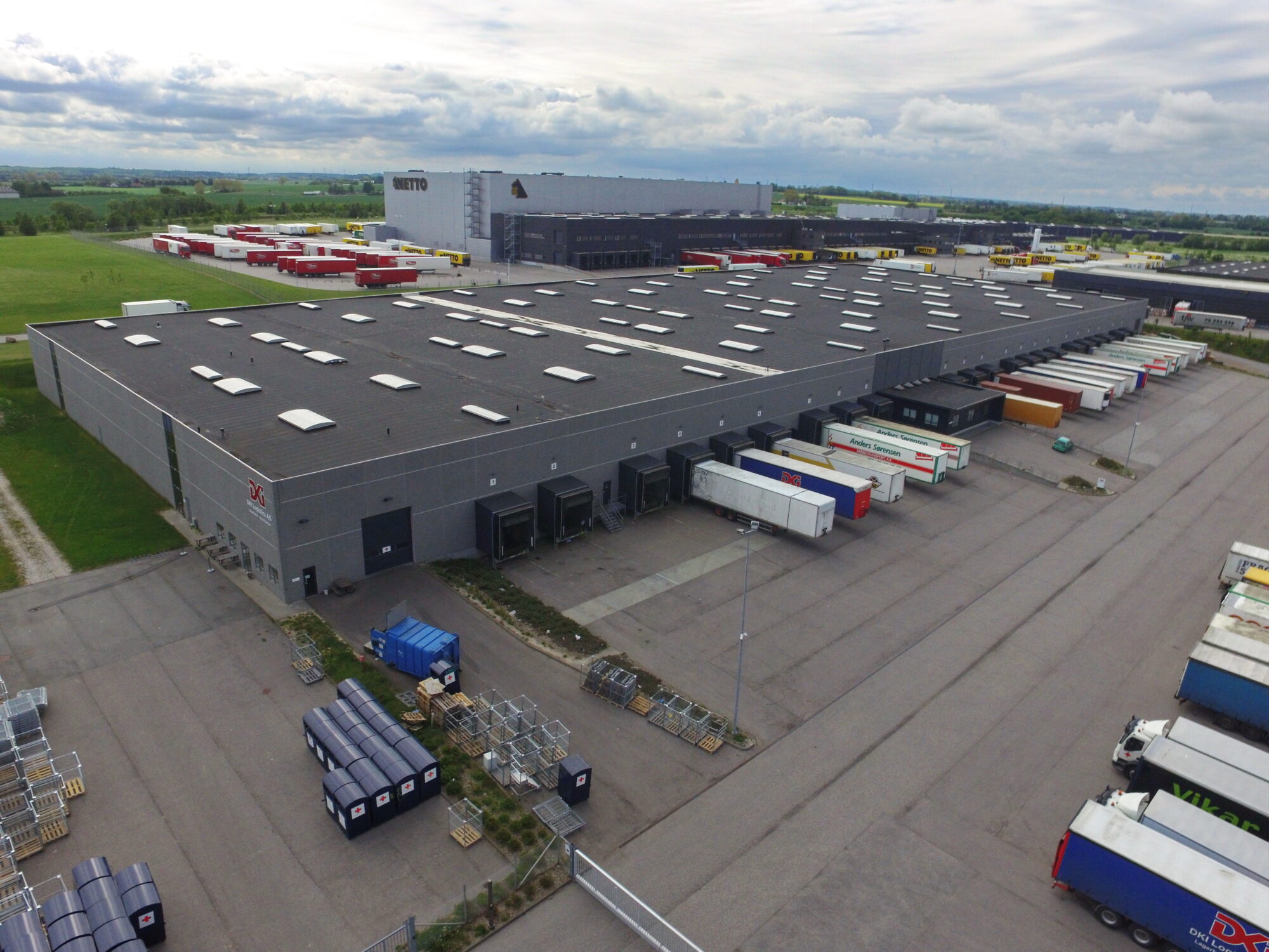 Logistikcenter Køge STC, Etape 1 - Dansk Hal