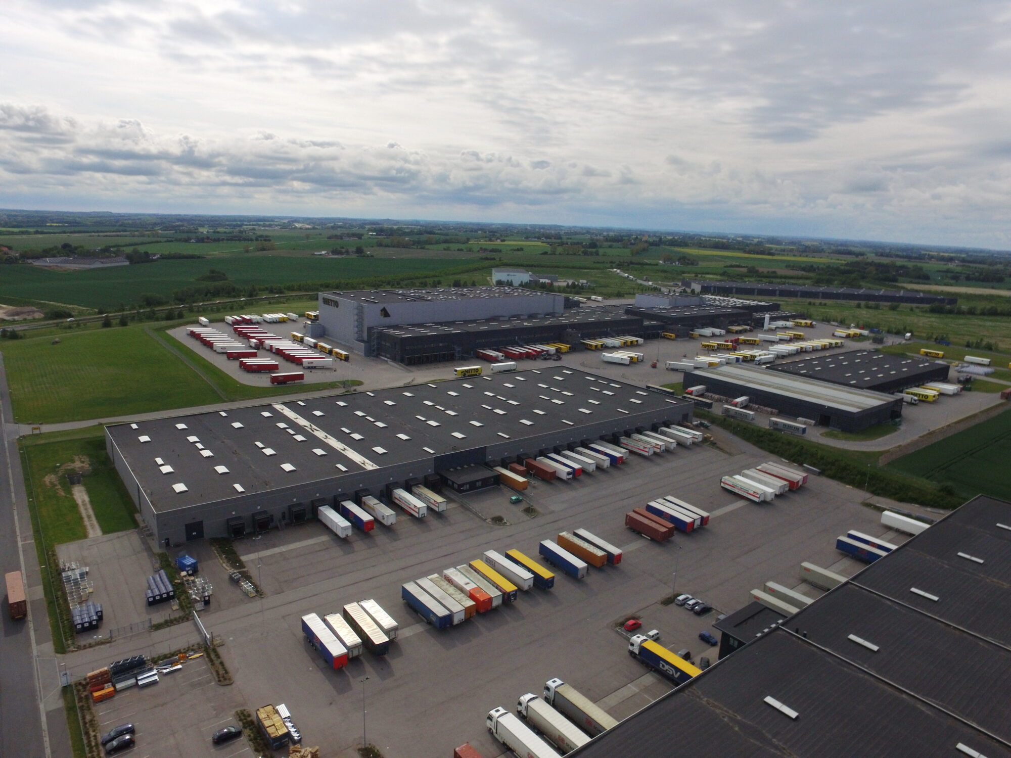 Logistikcenter Køge STC, Etape 1 - Dansk Hal