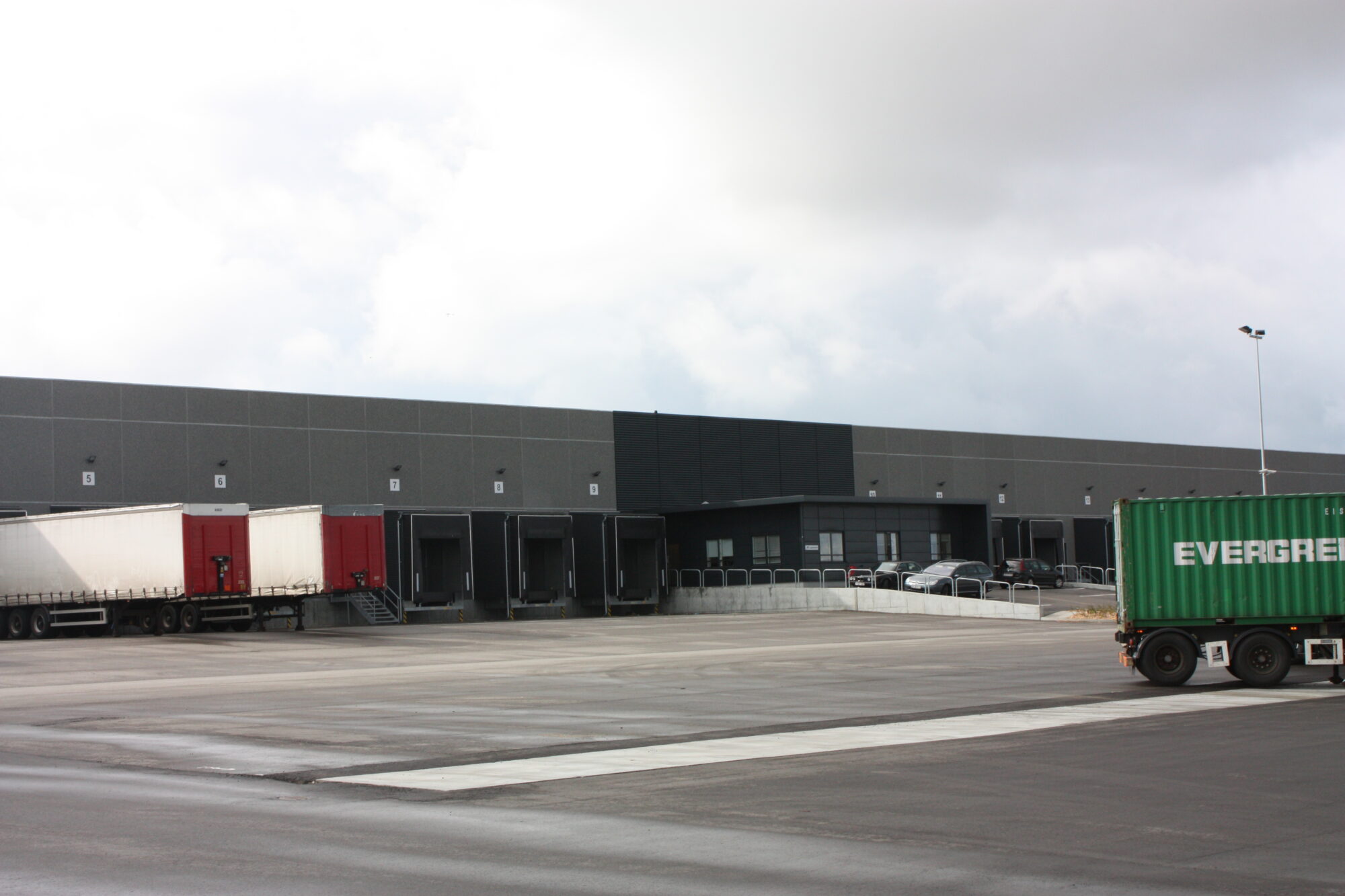 Logistikcenter Køge STC, Etape 1 - Dansk Hal